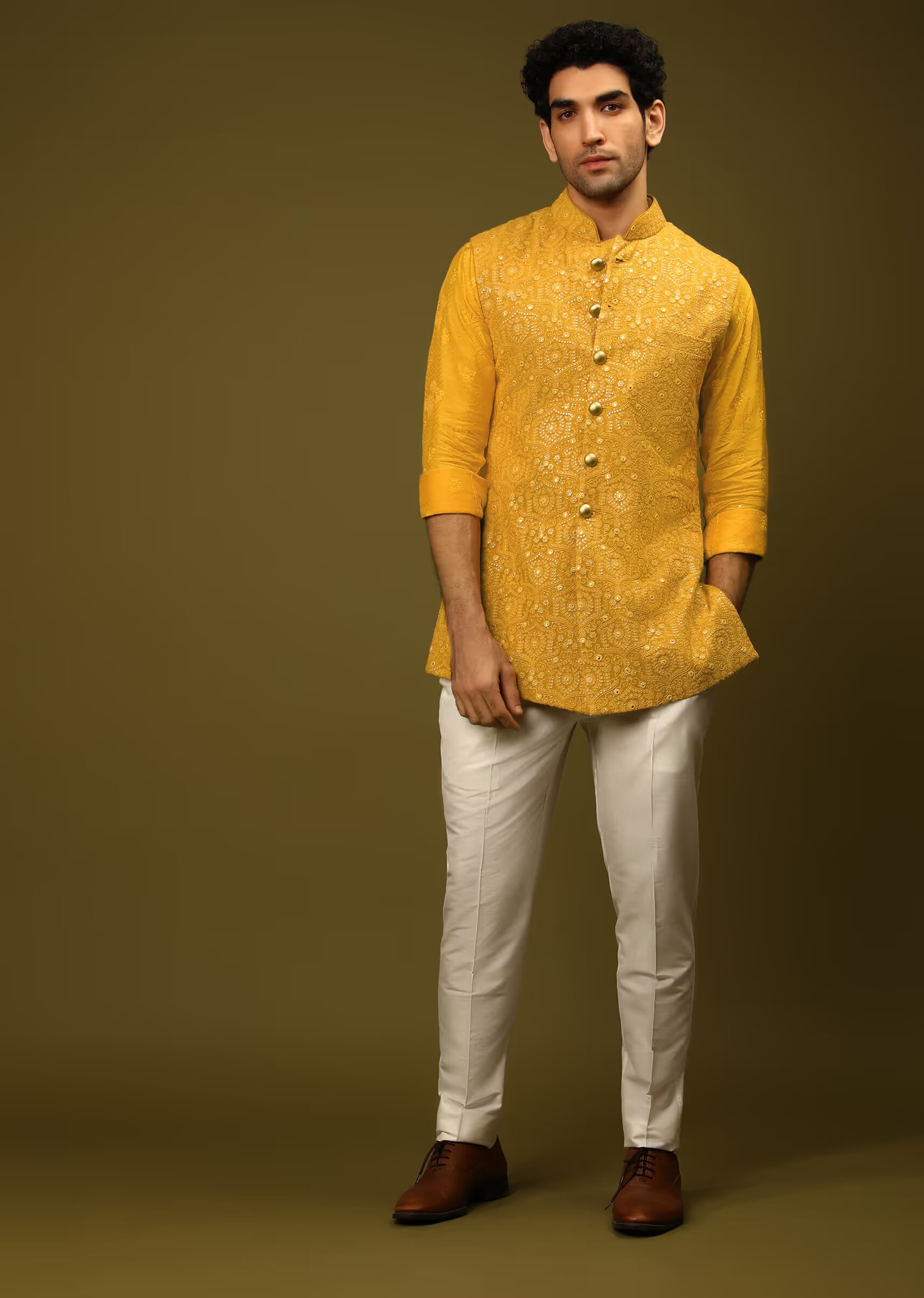 Dress to Impress: 5 Haldi Outfit Ideas for Men | KALKI Fashion Blog