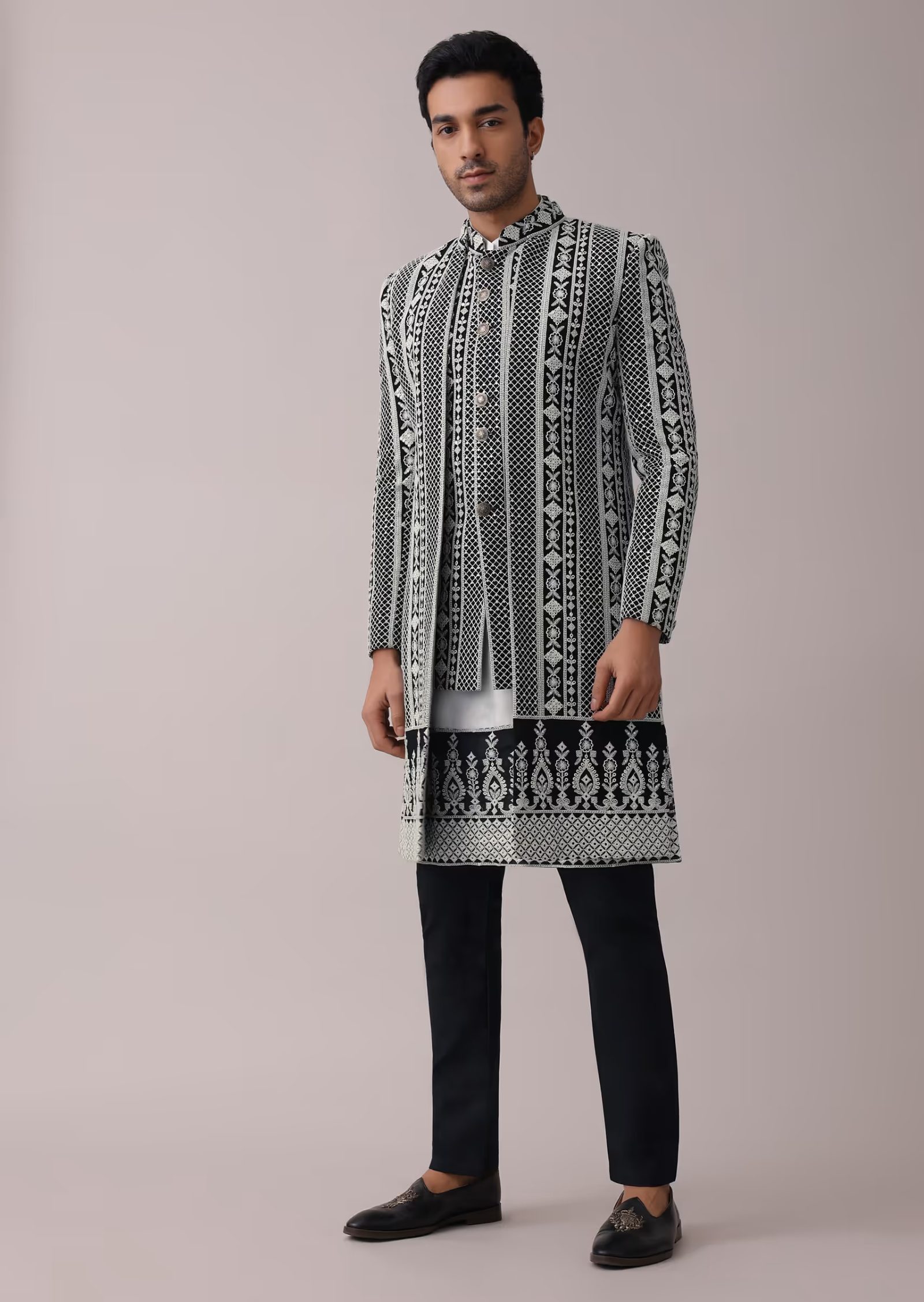 5 Different Sherwani Styles For Grooms As Per Your Body Type - KALKI ...
