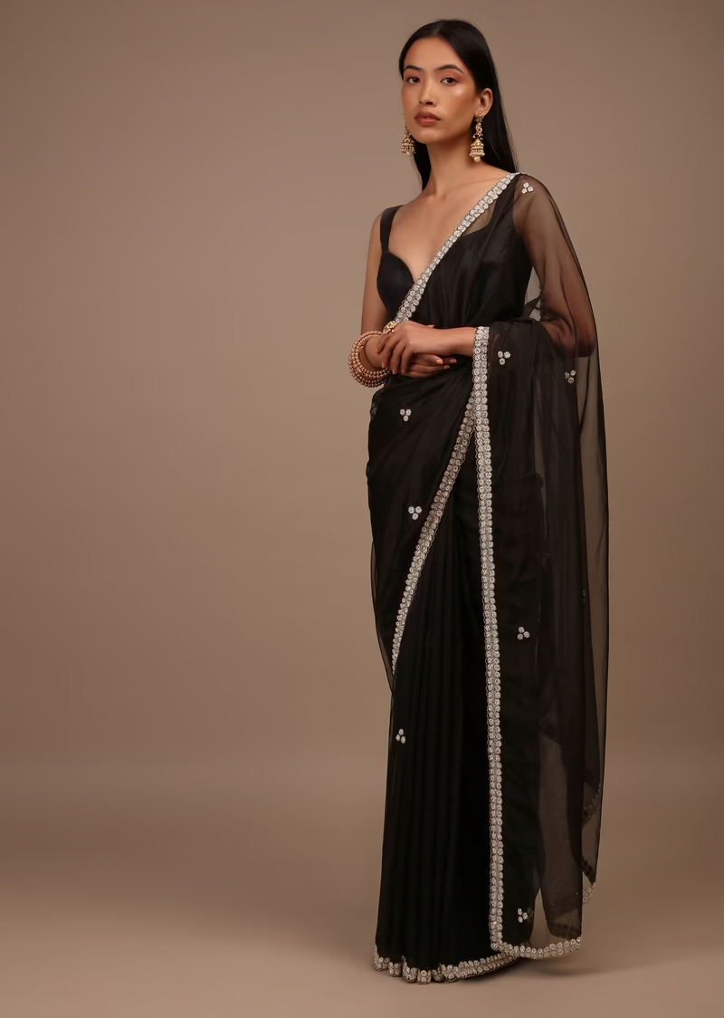 Elevate Your Style with Modern Black Saree Trends - KALKI Fashion Blog