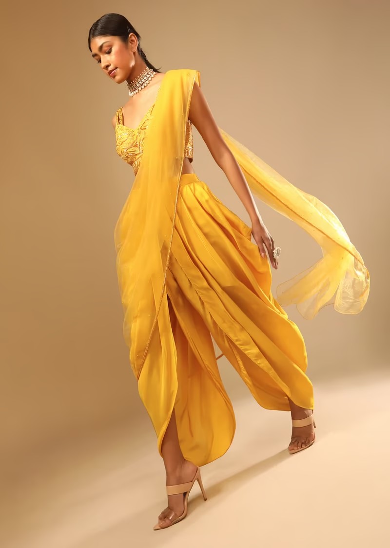 12 Amazing Haldi Outfit Ideas for Bride - KALKI Fashion Blog