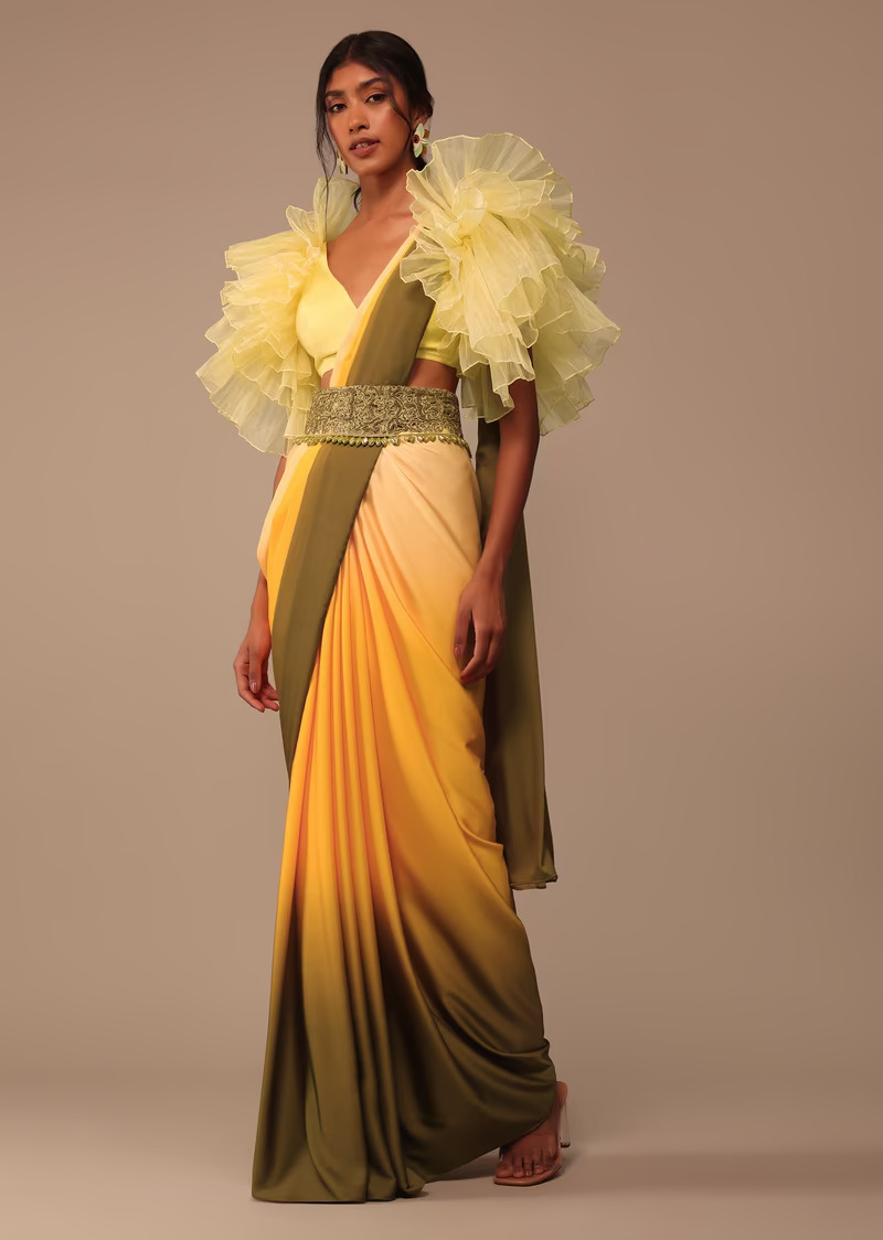 12 Amazing Haldi Outfit Ideas for Bride - KALKI Fashion Blog