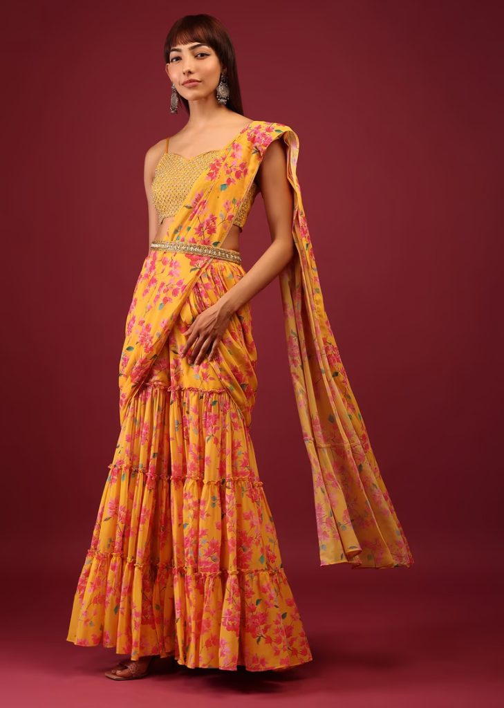 12 Amazing Haldi Outfit Ideas for Bride - KALKI Fashion Blog